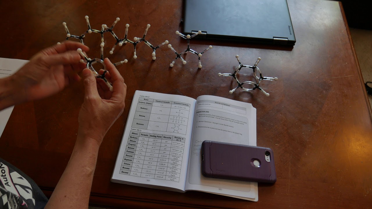 Lab #28, Hydrocarbon Models, Part #1
