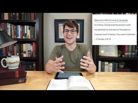 Bible Time at Faith 96 - Demas, Crescens, Titus - 2 Timothy 4:9-10