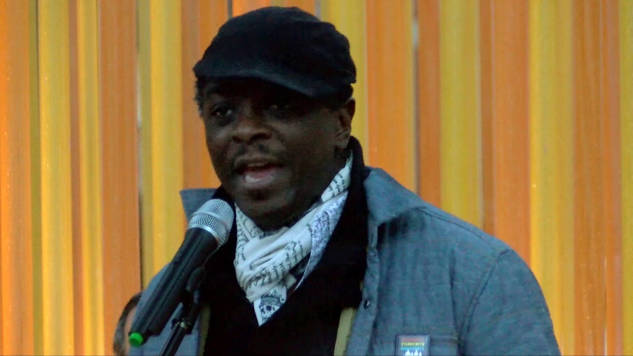 Poet Regie Gibson at CCF Immigrant Experience