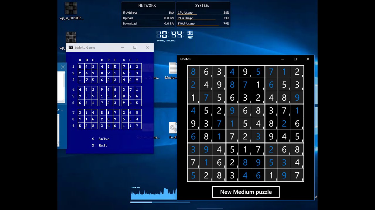 [ Batch ] Batch Sodoku Game Solver