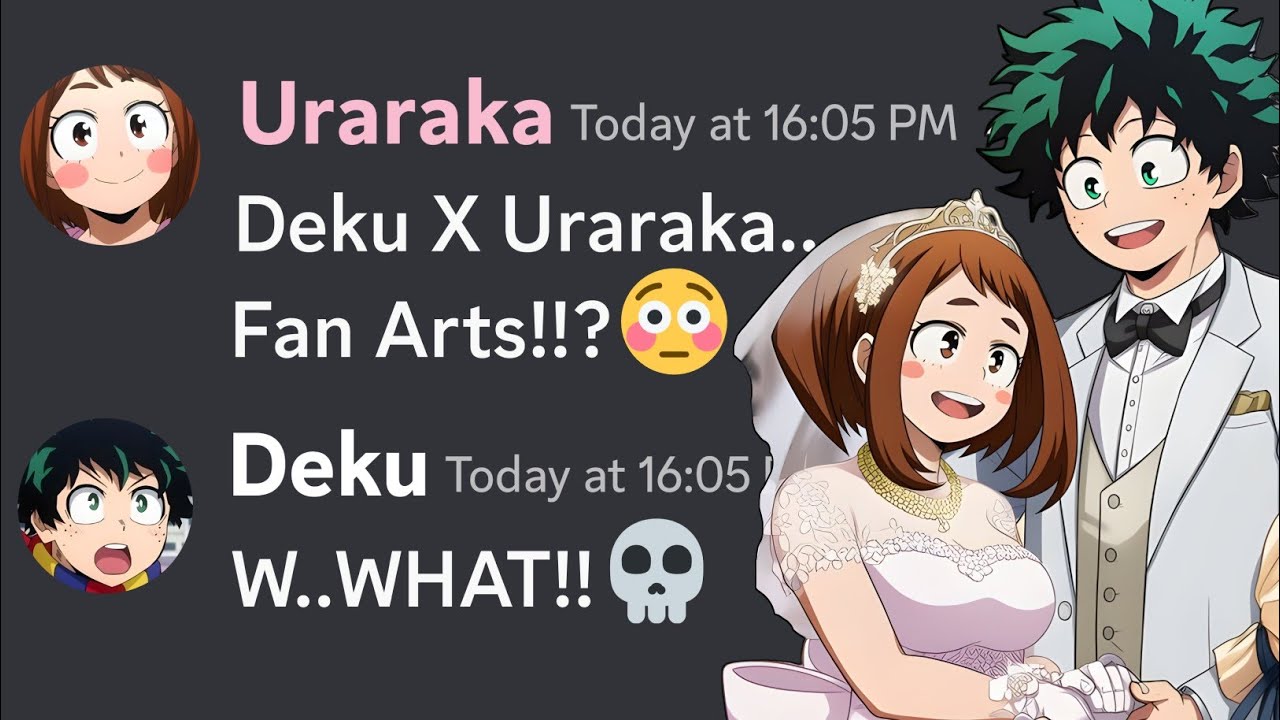 If the MHA Characters Reacted to their Fanarts...