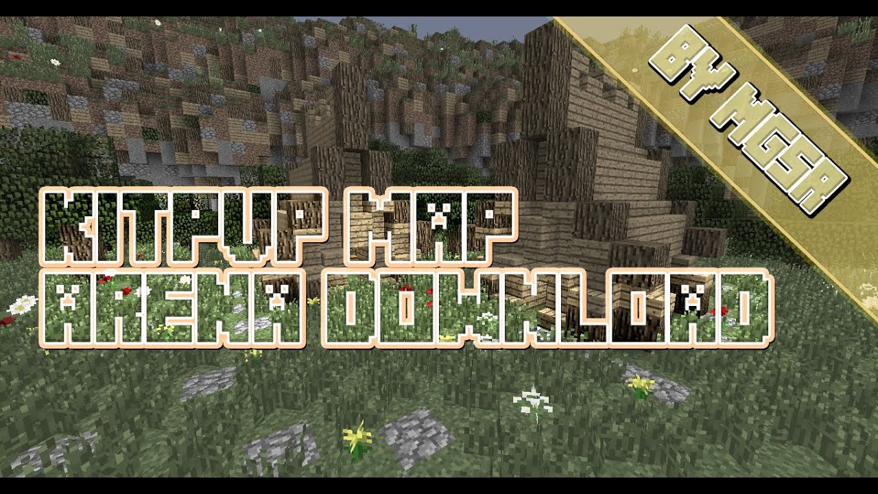 KITPVP MAP SPAWN/ARENA + DOWNLOAD FREE + SPEED BUILD