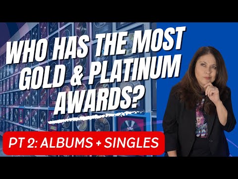 Who Has The Most Gold and Platinum AWARDS Of All Time?