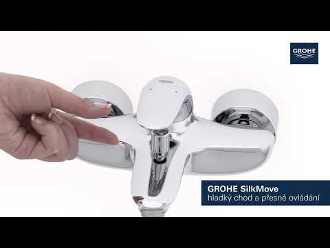 Grohe Wave - Vanová nástěnná baterie, chrom 32286001 | Sanitino.cz