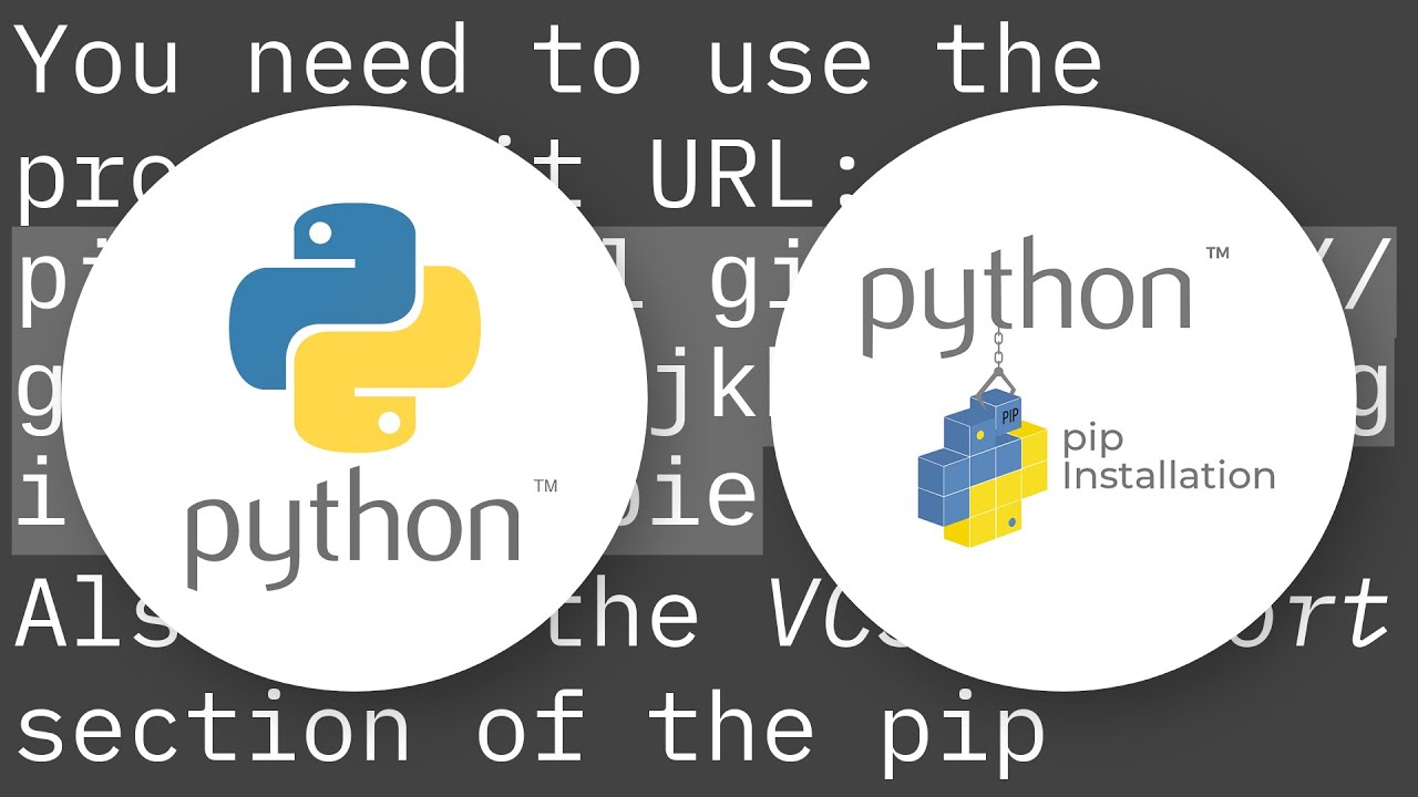 How to install Python package from GitHub?