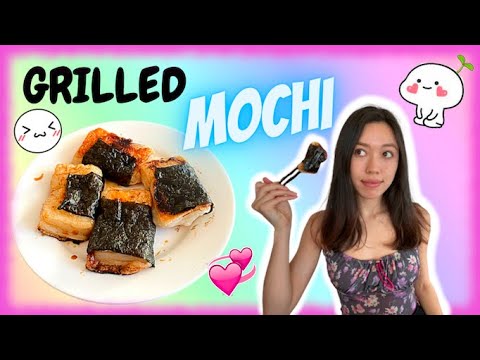 🍚 GRILLED japanese RICE CAKE 🍘 *isobeyaki* 5 MIN MEAL