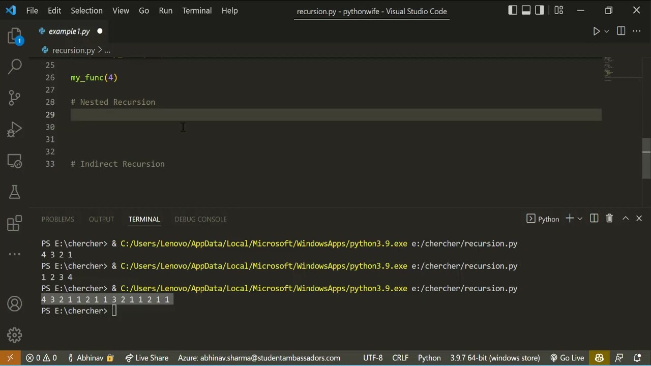 Recursion - Part 3 | Pythonwife.com