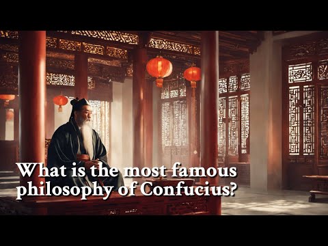 What is the most famous philosophy of Confucius? | Philosophy