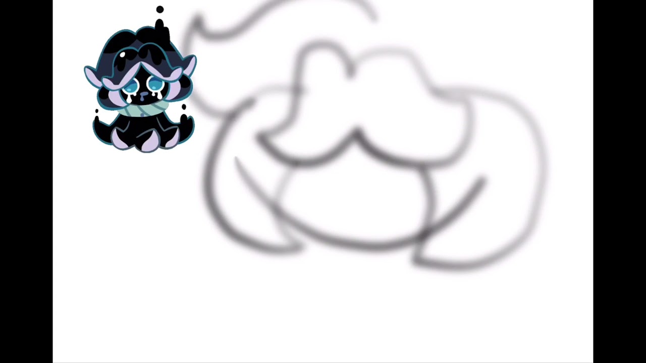 Speedpaint: Squid Ink Cookie
