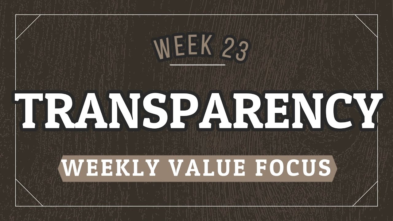 VALUES RESTORATION PROGRAM | TRANSPARENCY | DISCUSSION | TEACHER REJYN