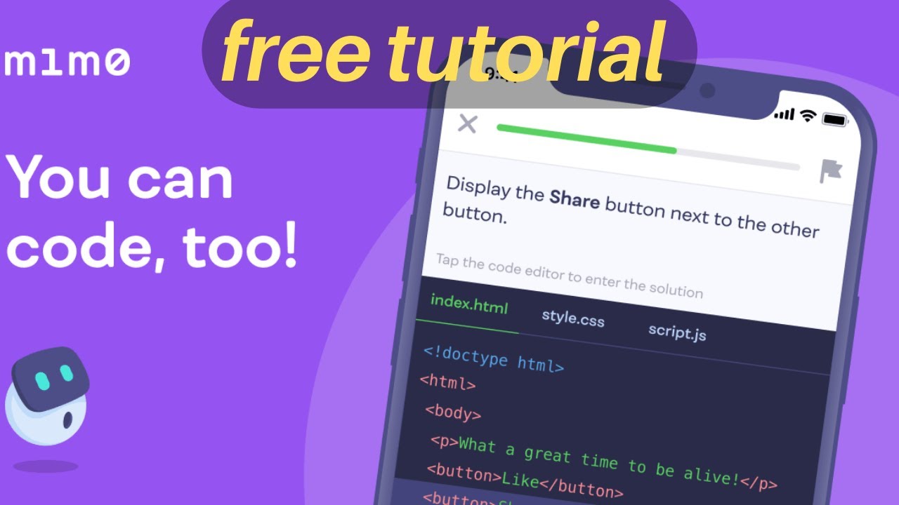 mimocoding app free tutorial