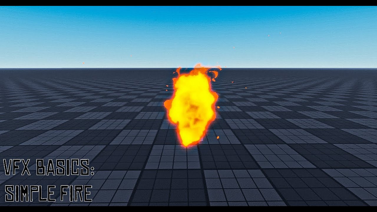 Roblox VFX Basics: Simple Fire