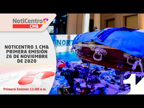 NotiCentro 1 CM& Primera Emisión 26 de Noviembre de 2020