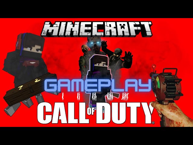 REAL CALL OF DUTY ZOMBIE Minecraft Map
