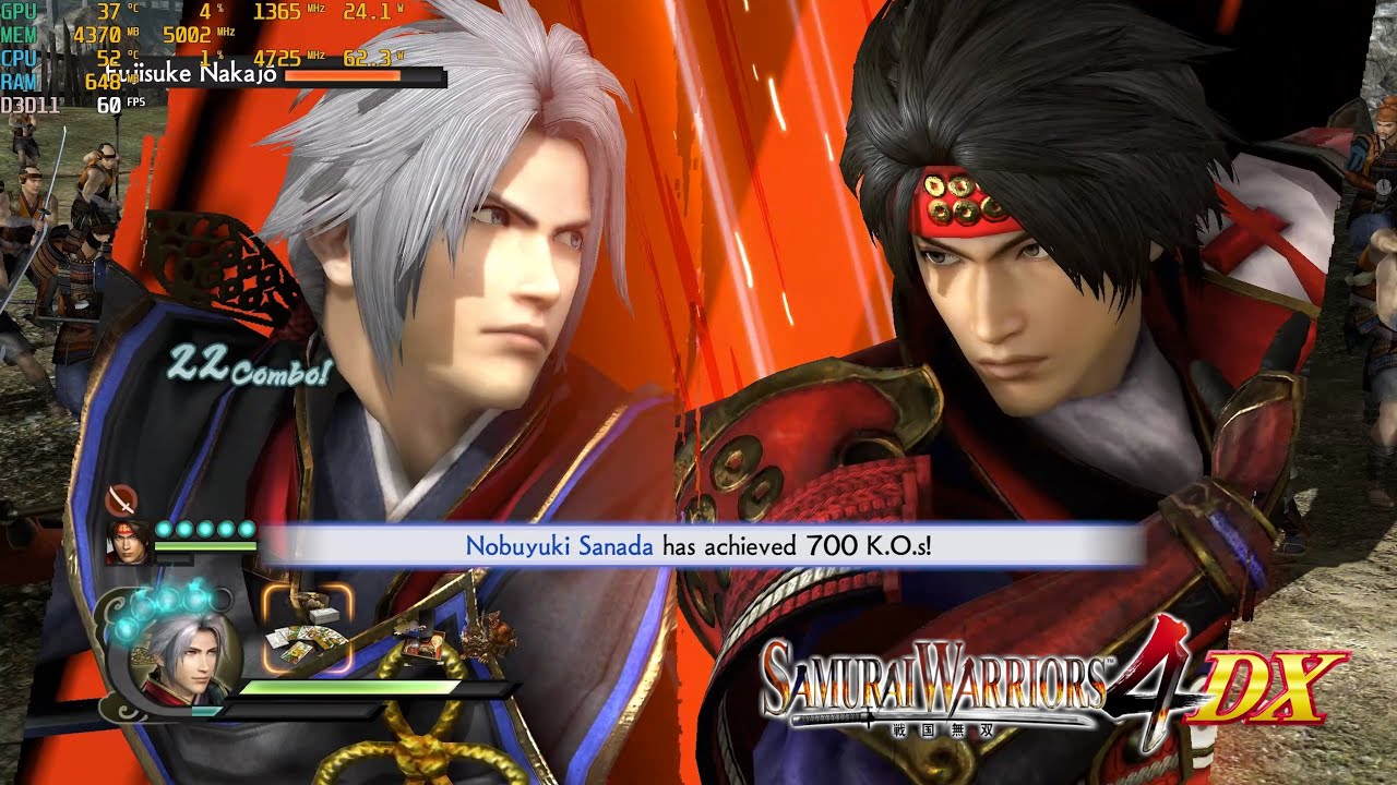 SAMURAI WARRIORS 4 DX по сети бесплатно