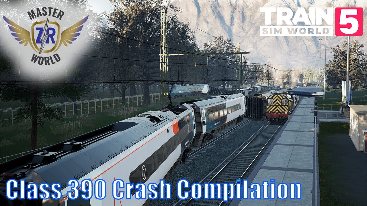 Class 390 Crash Compilation | Train Sim World 5