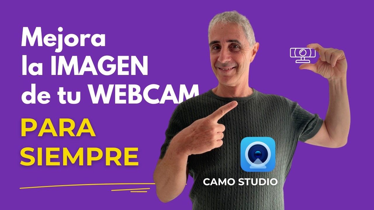 Mejora la CALIDAD de IMAGEN de tu WEBCAM y MÓVIL con CAMO STUDIO