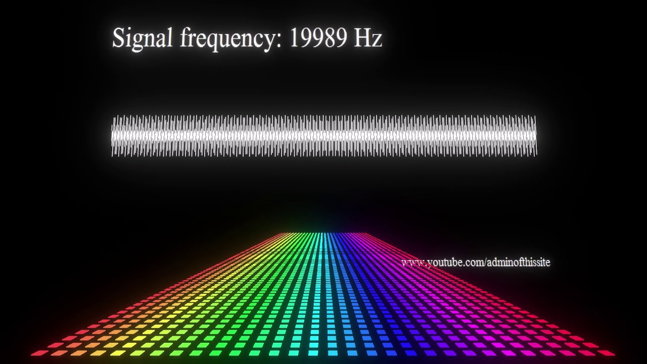 20-20000 Hz unity audio visualizer test