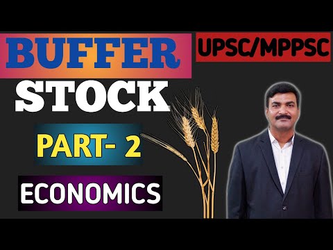 Buffer Stock | बफर स्टॉक | What is Buffer Stock | PART 2 |ECONOMICS for UPSC | MPPSC | in hindi