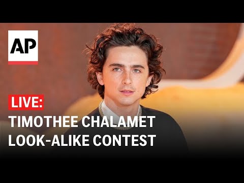 ProgressVideo.TV: LIVE: Timothee Chalamet look-alike contest in New ...
