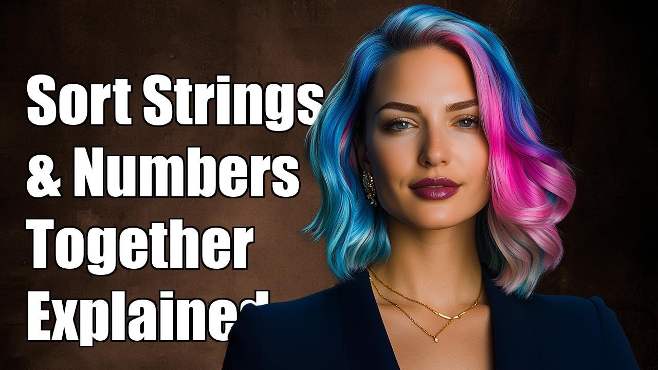 JavaScript Array.sort: Sorting Strings and Numbers Together Explained