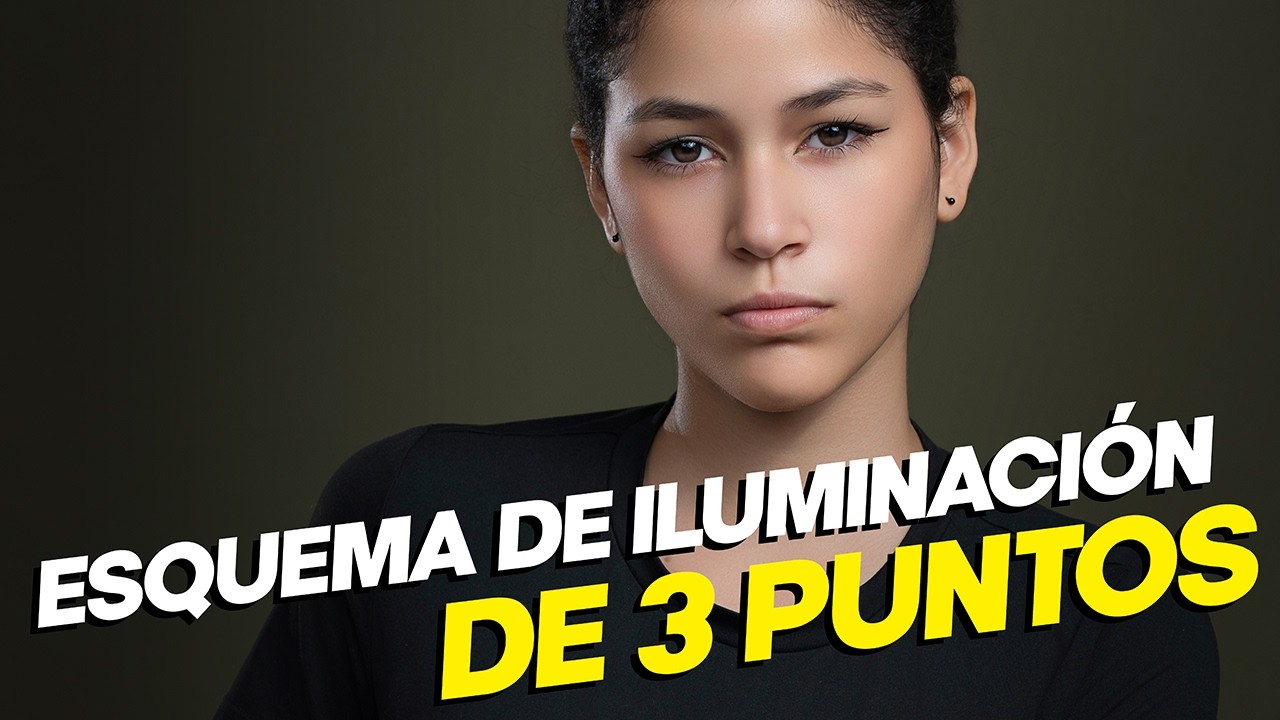 Iluminación de 3 Puntos Explicada Paso a Paso (Con Ejemplos Reales)