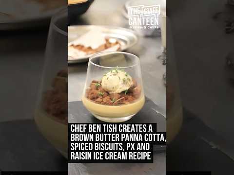 Chef Ben Tish creates a Panna Cotta recipe