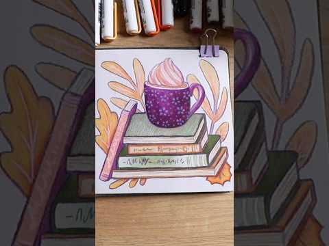 Fun Sketchbook Idea for October ☕️🧡