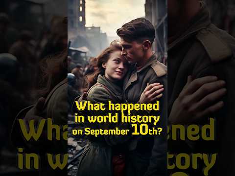 1 minute history. September 10th. What happened. #shorts
