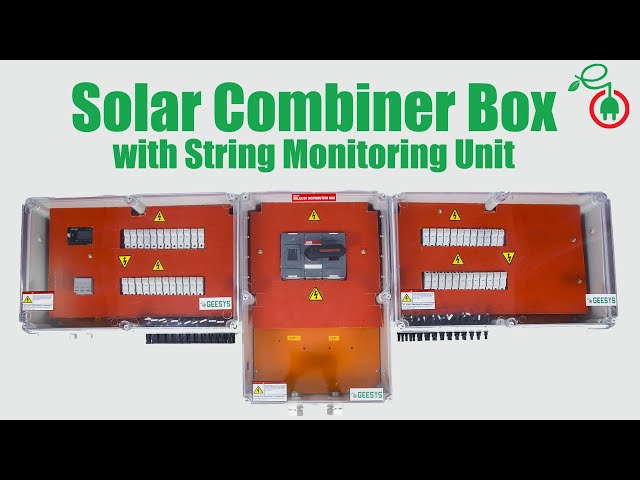 Solar Combiner Boxes - Solar String Monitoring Unit Manufacturer from ...