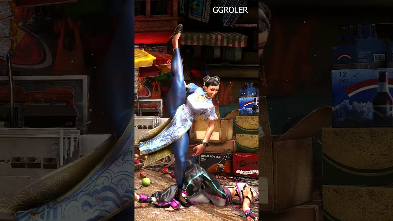 Chun li as Juri 💝 win pose 💝 Street Fighter 6