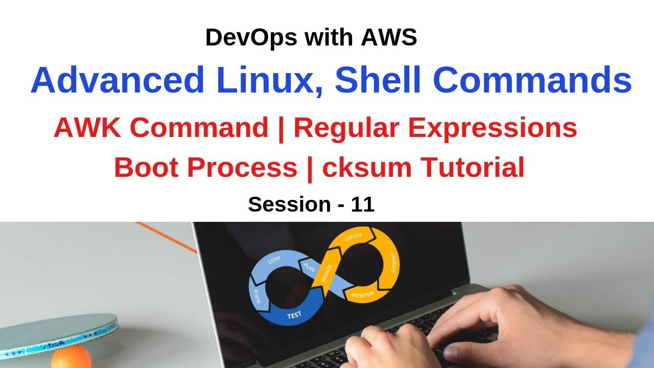 Linux Shell Script Essentials for DevOps | AWK | Regular Expressions | Boot Process | cksum Tutorial