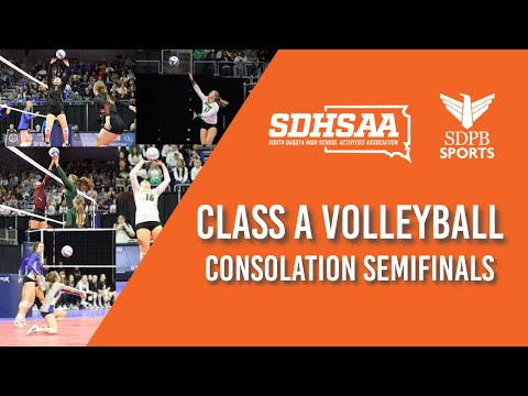 Class A - 2023 State Volleyball Tournament (Consolation Semifinals) | SDPB Sports