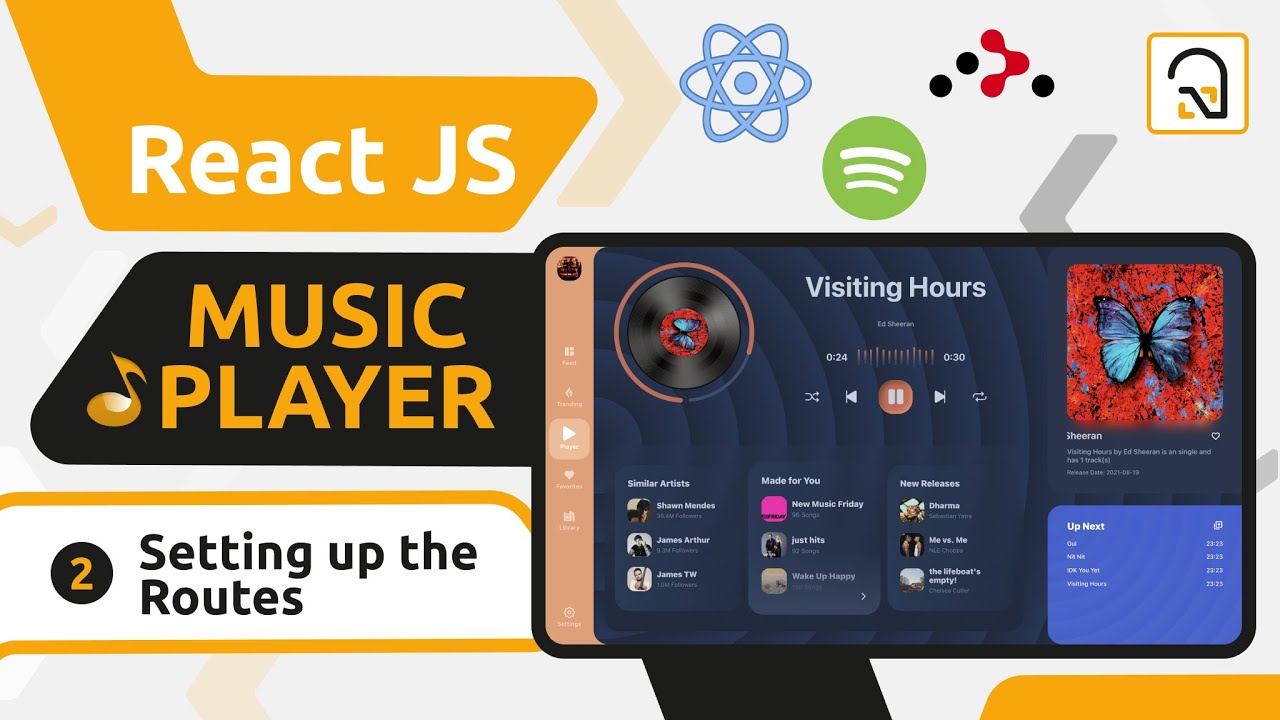 Building a ReactJS Music Player: Setting Up Routes with React Router ...