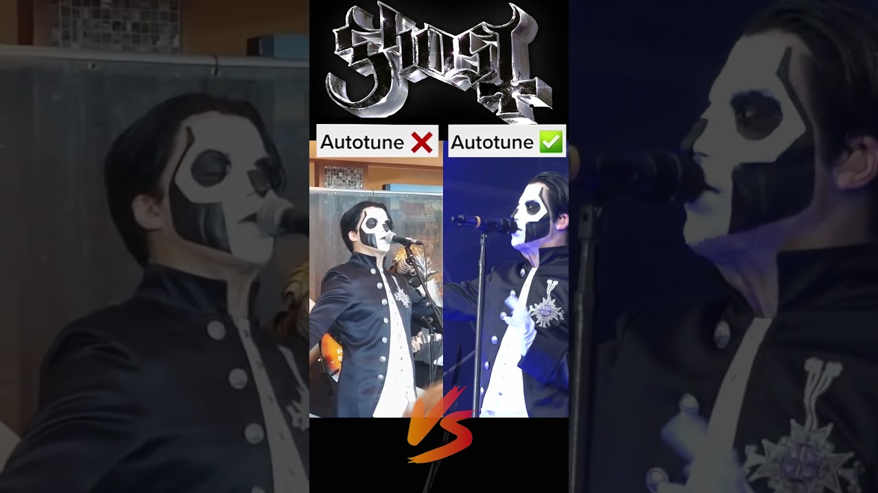 GHOST AUTOTUNE comparison Tobias Forge sings Cirice