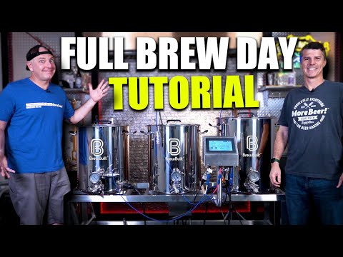 Brew Day on the BrewBuilt Digital Electric BrewSculpture Pt 2 | MoreBeer!