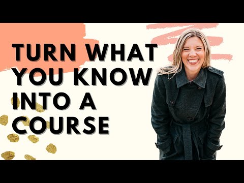 How to create and sell online courses... even if you don't feel like an expert