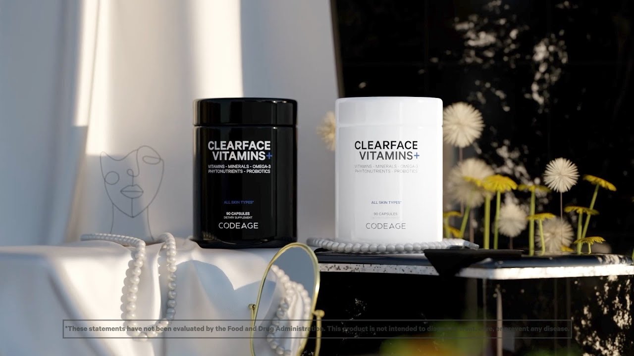 Clearface Vitamins Clear Face and Skin - Codeage