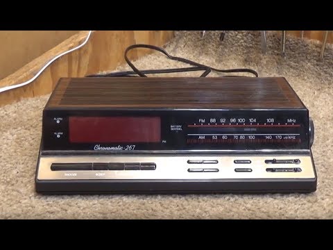 Chronomatic 267 Clock/Radio | Initial Checkout