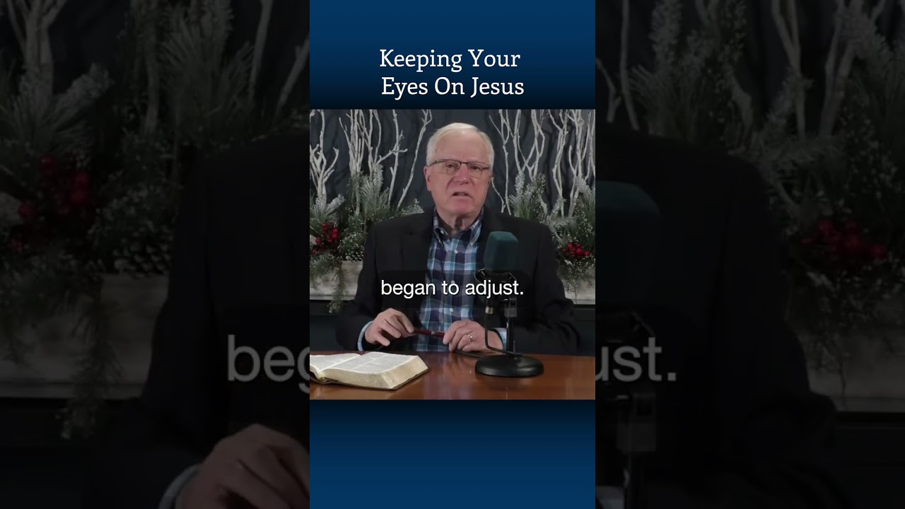 Fixing Your Eyes On Jesus | Pastor Lutzer