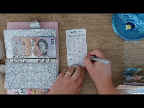 Play & save Savings challenges | Saving $180 | Australian cash | Making saving money fun