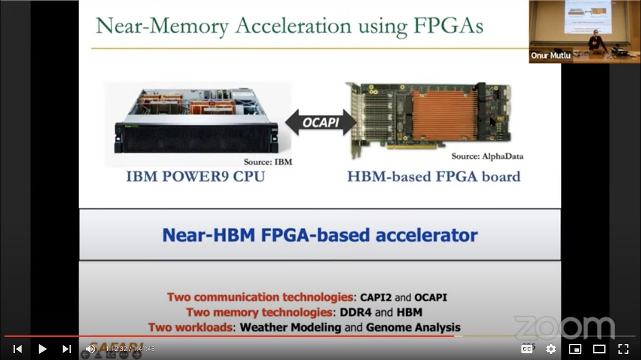 Seminar in Computer Architecture - Lecture 4: Memory-Centric Computing III (Spring 2022)