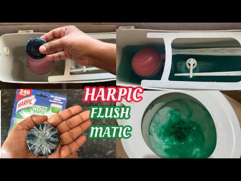 HARPIC Flushmatic | How to use HARPIC Flushmatic | HARPIC Flushmatic Toilet Cleaning Blocks