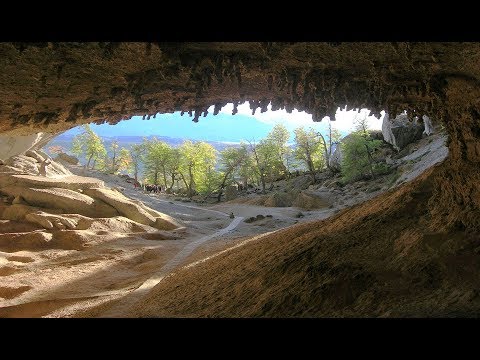 Mylodon's Cave, Magallanes Region, Chilean Patagonia, Chile, South America