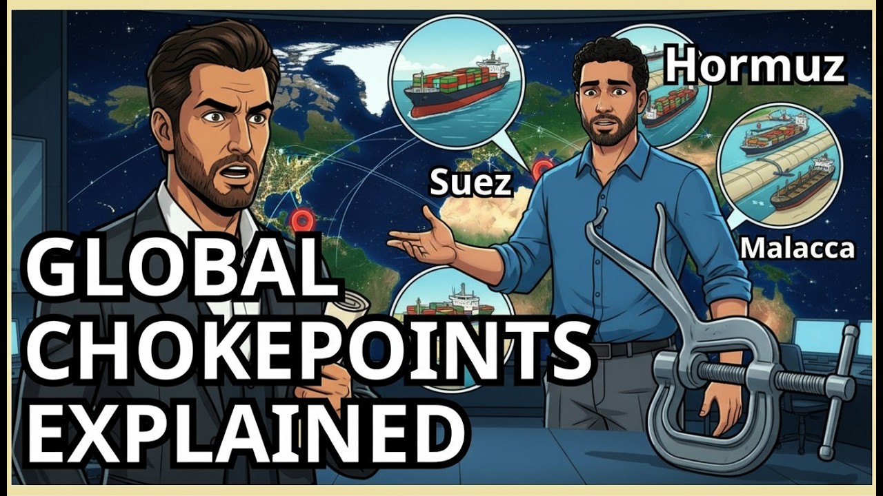 Global Chokepoints Explained | How They Control the World Economy