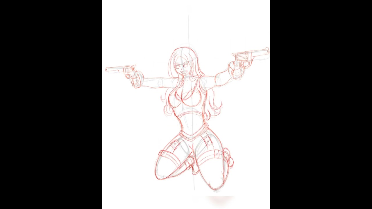 Irina Jelavić of my style art #assassin #sketch  #illustration #mystyle #animeedit