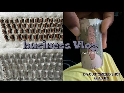 DIY Customized Shot Glasses