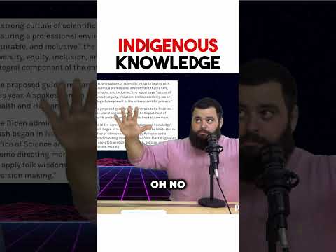 Oh great, Indigenous knowledge is going to be used by the CDC. What could go wrong?