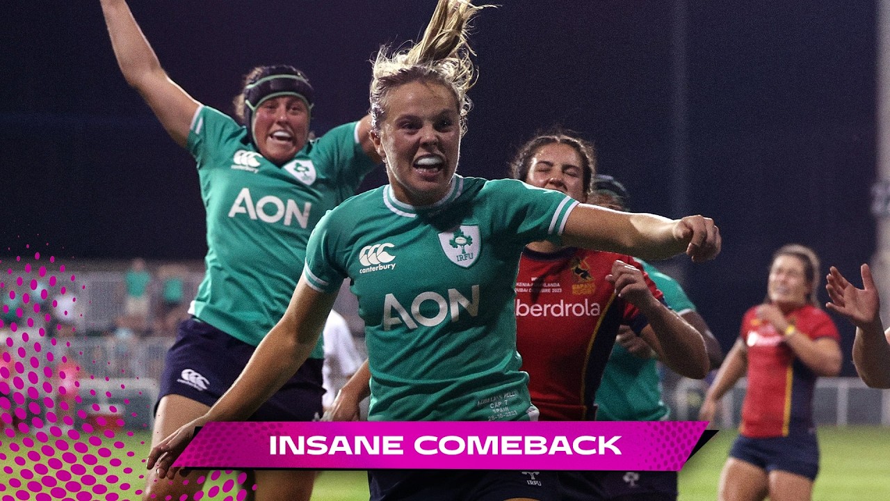 Ireland Fight Back 💪 | Ireland v Spain | WXV 3 | Full Match Replay