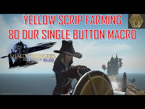 LVL 80 • 80 Durability 3645 Difficulty (Yellow Scrips) – FFXIV Crafting ...